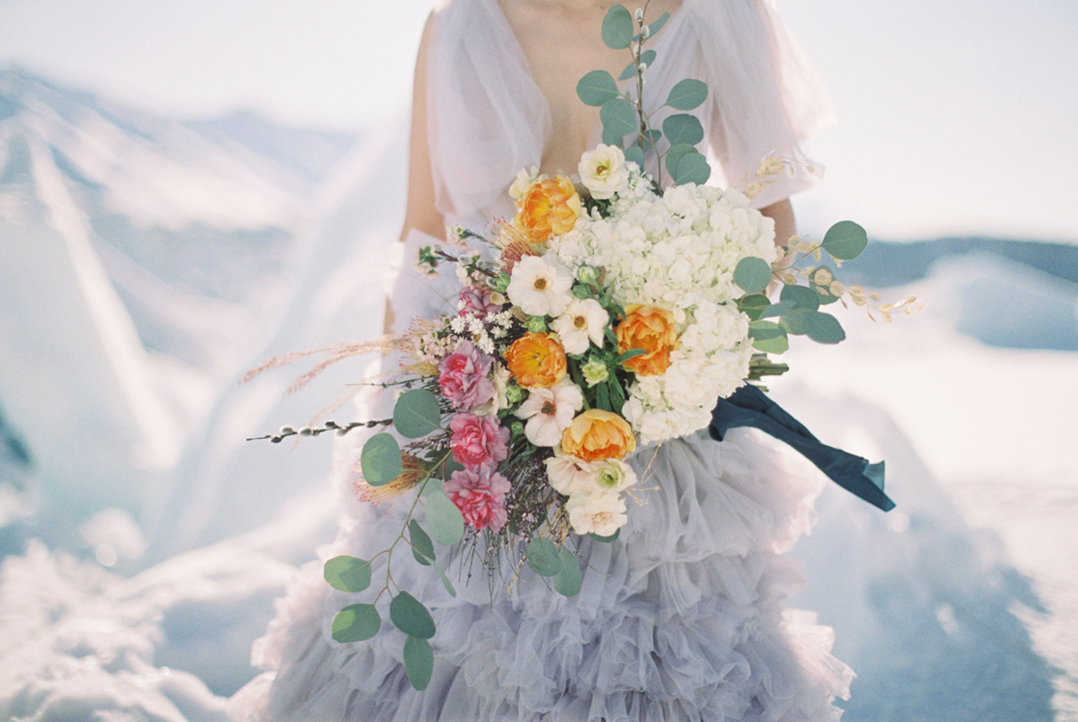 Alaska Glacier Wedding Inspiration - outlandevents.com